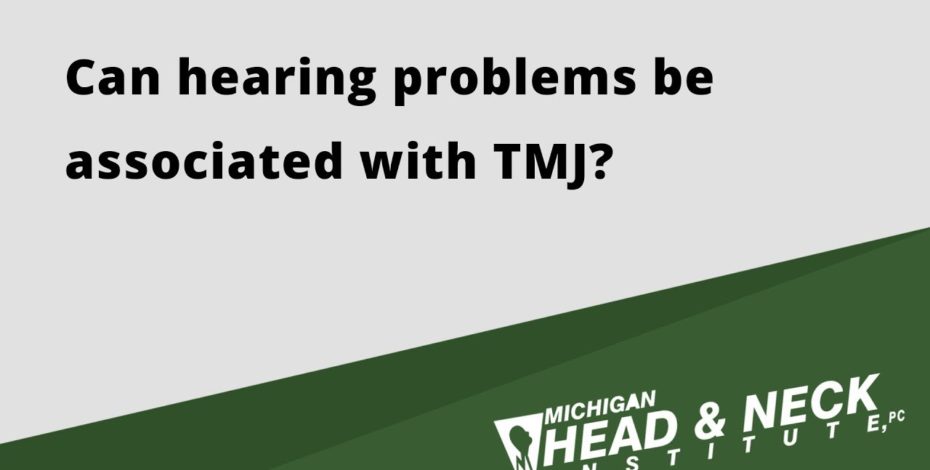 Tmj Hearing Relief For Detroit Patients